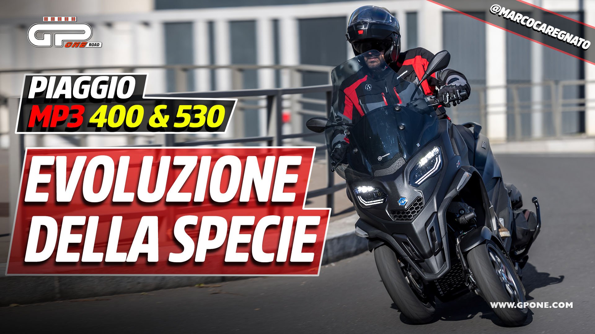 Essai Piaggio MP3 2022 : évolution de l’espèce - Pure GP Race