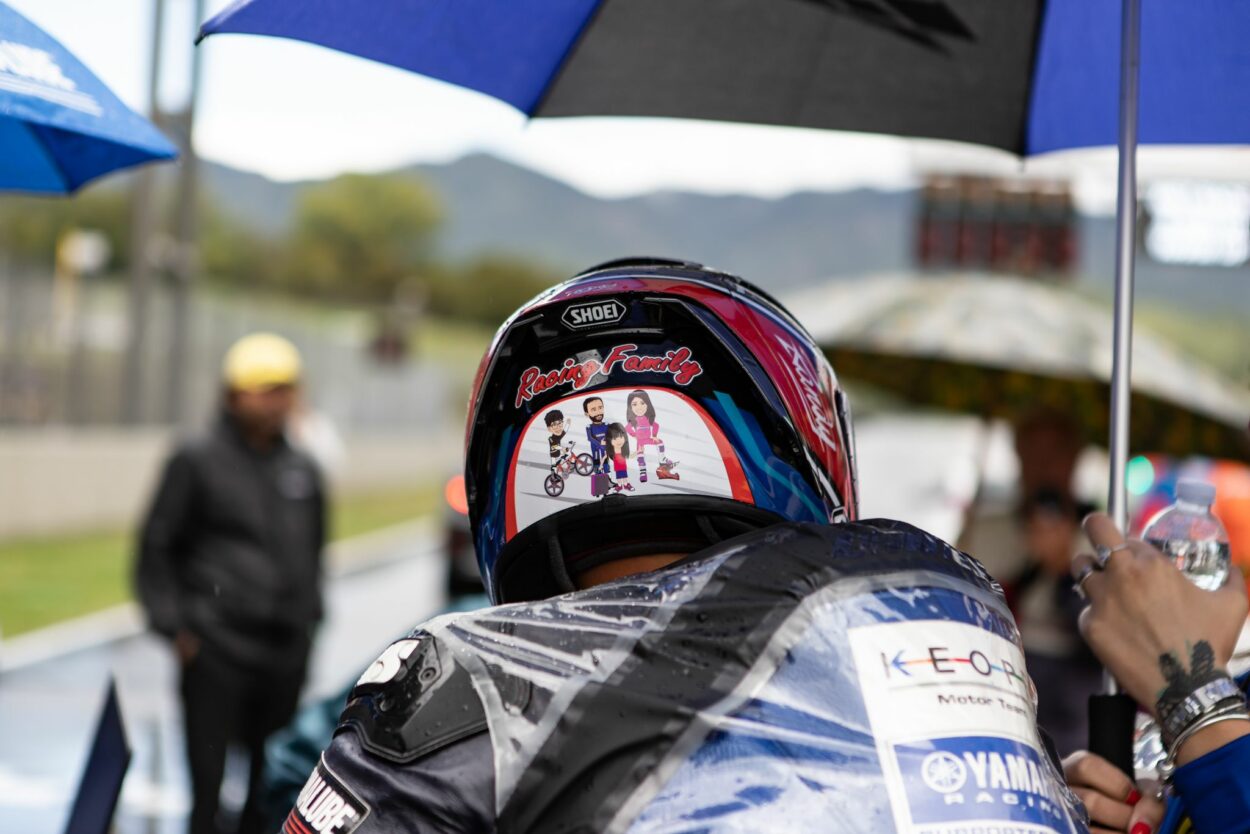 Randy Krummenacher와 Serena del Pizzo, Superbike의 사랑 꽃 - Pure GP Race