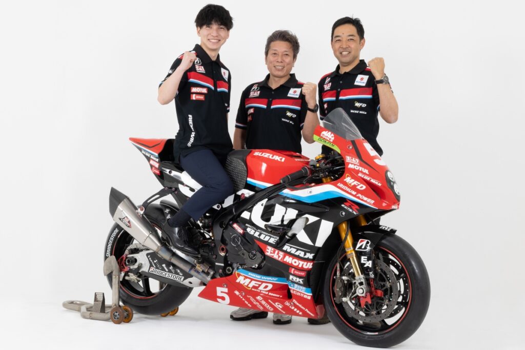 De GSX-R zal ook racen in de All Japan met Yoshimura Suzuki RIDEWIN ...