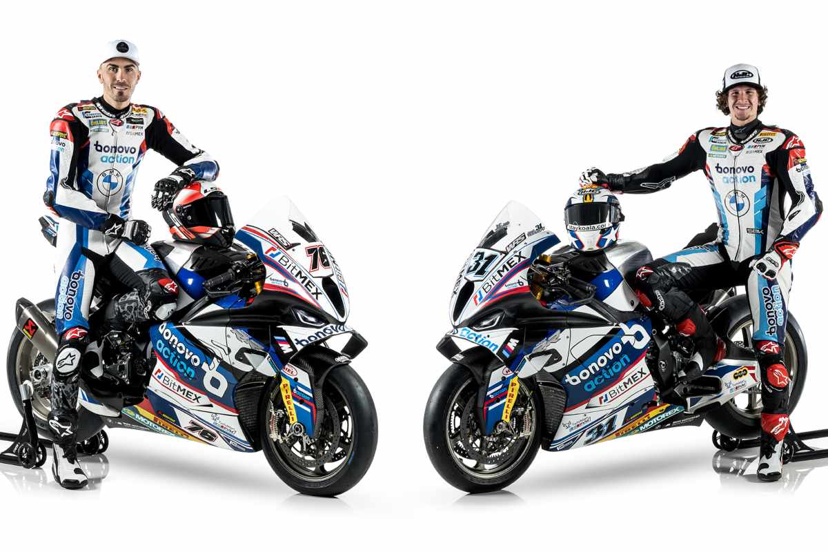 Superbike, Bonovo BMW Team: enthüllte die Lackierung der Motorräder von ...