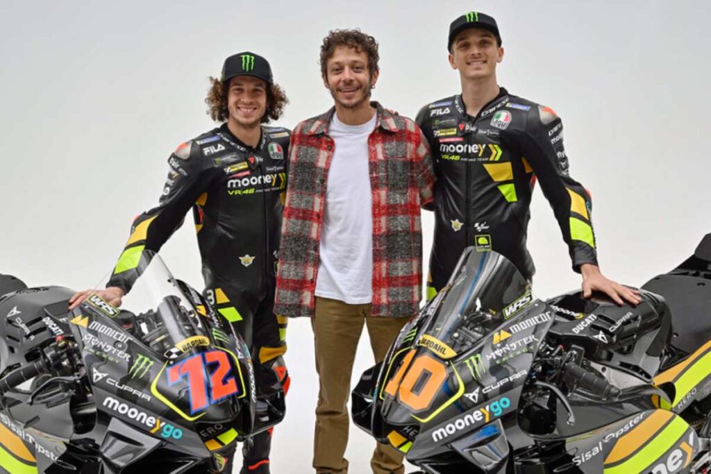 MotoGP, Valentino Rossi pousse sur son frère Luca : “J’attends beaucoup ...