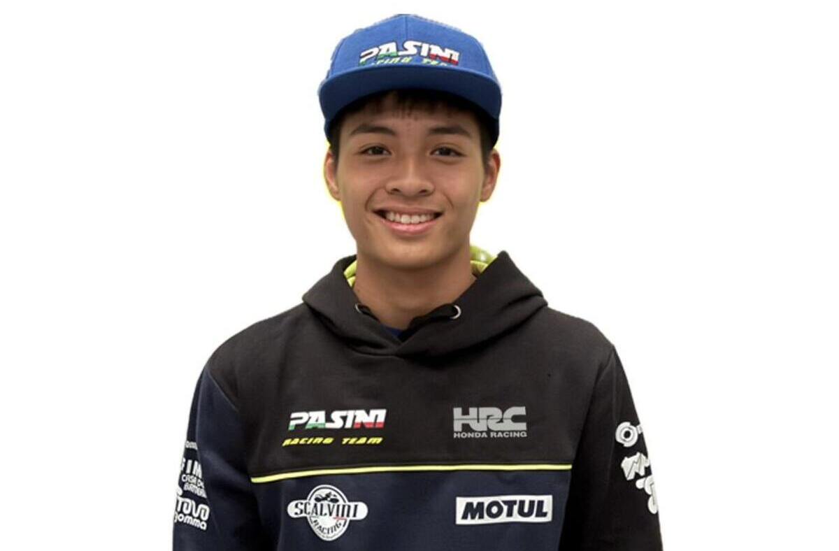 Luca Agostinelli complète l’équipe Pasini pour l’ETC JuniorGP 2024 - Pure GP Race