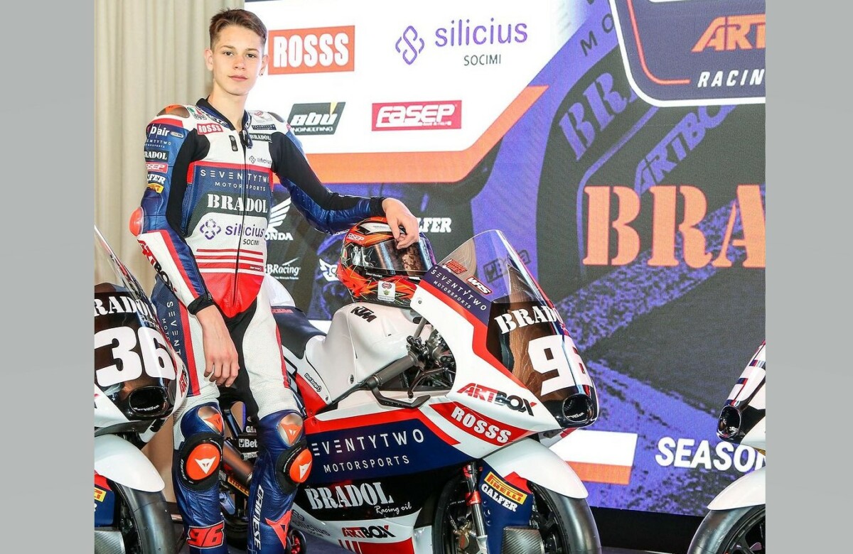 Moto3, les couleurs de Guido Pini pour le nouveau défi en JuniorGP ...