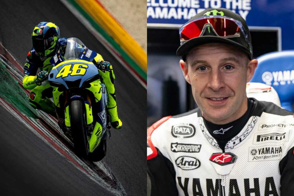 Valentino Rossi et Jonathan Rea en piste ensemble grâce à Yamaha - Pure ...